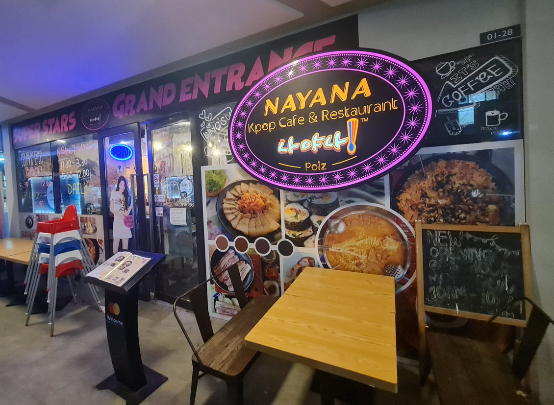 NAYANA Kpop Cafe & Restaurant@Poiz - Petfriendly Singapore