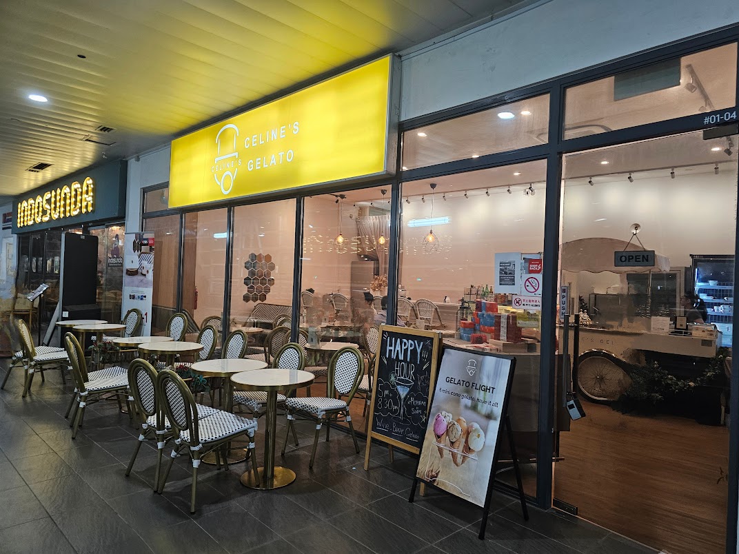 Celine’s Gelato - Petfriendly Singapore