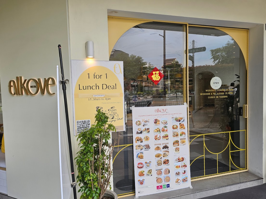 Alkove Bistro - Petfriendly Singapore